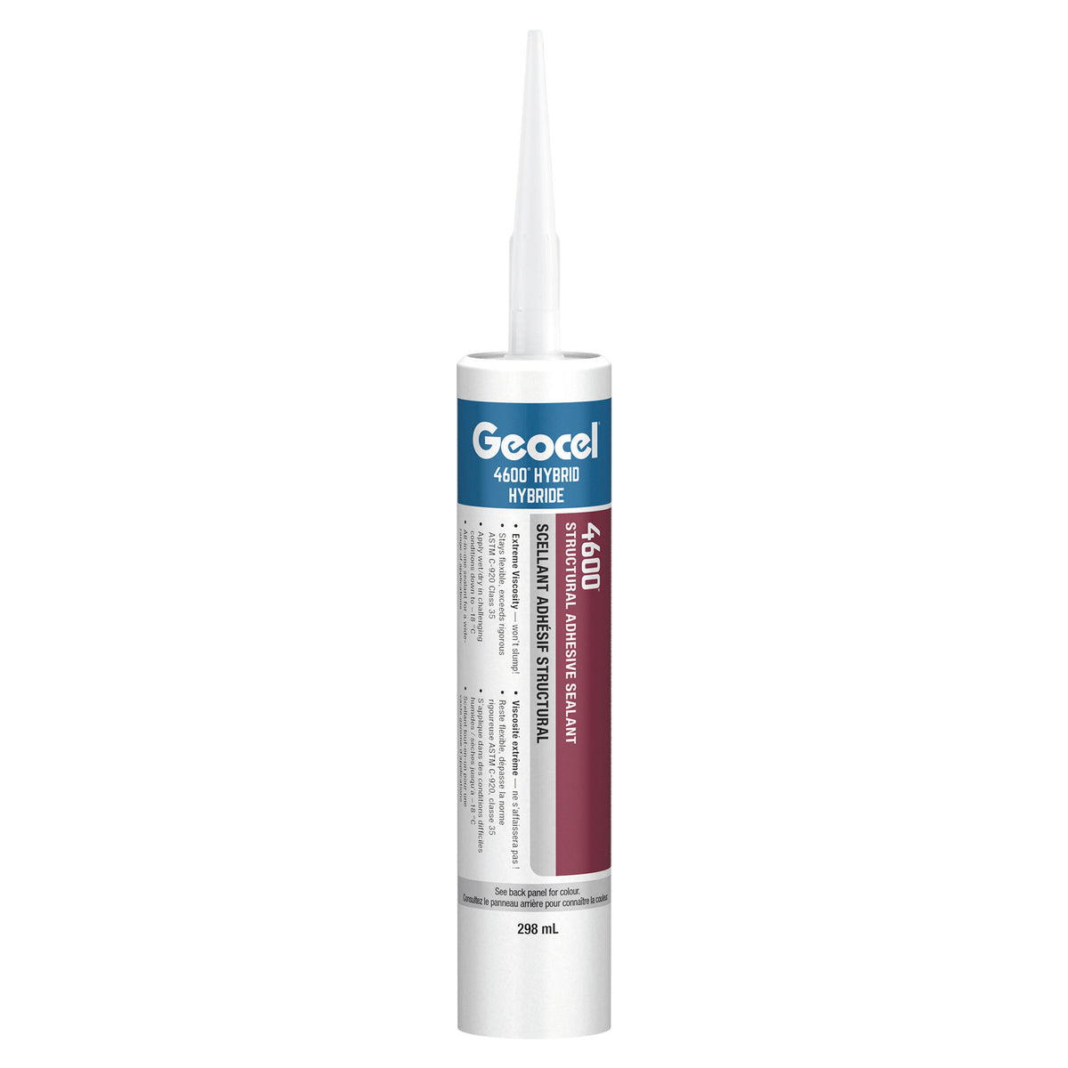 Geocel 4600 Hybrid Structural Adhesive Sealant Black - Full Carton 24 ...